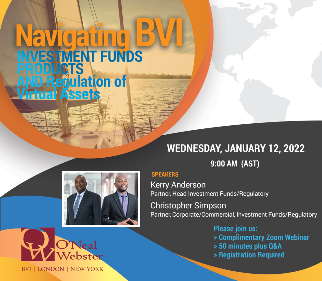 Complimentary Webinar: BVI Investment Fund Products and Regulation of ...